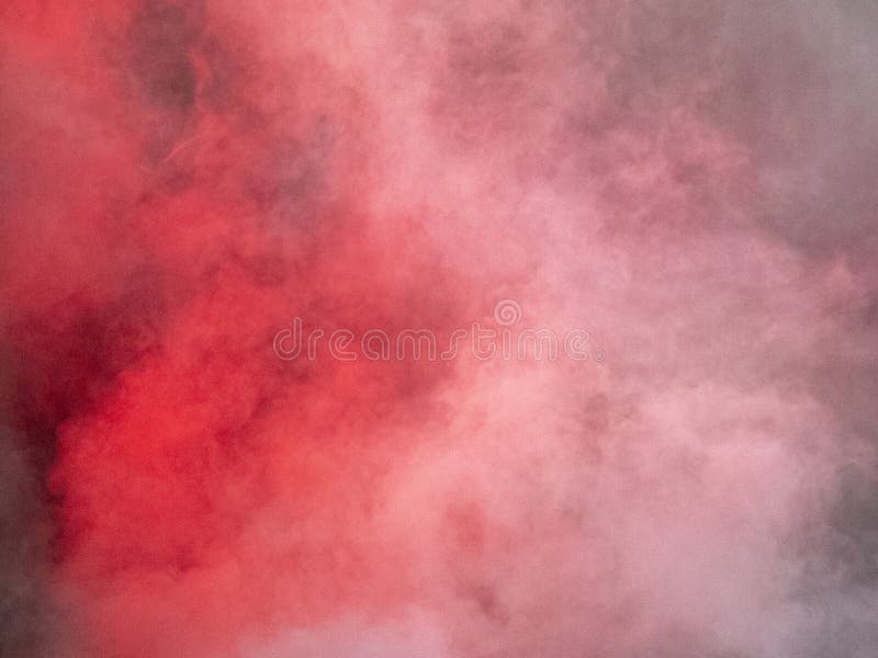 Red Smoke Effect Light Background Stock Image - Image of curve, vapor ...