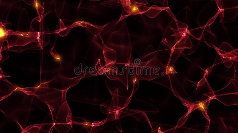 Red Smoke with Electric Particle Effect Background Stock Video - Video ...