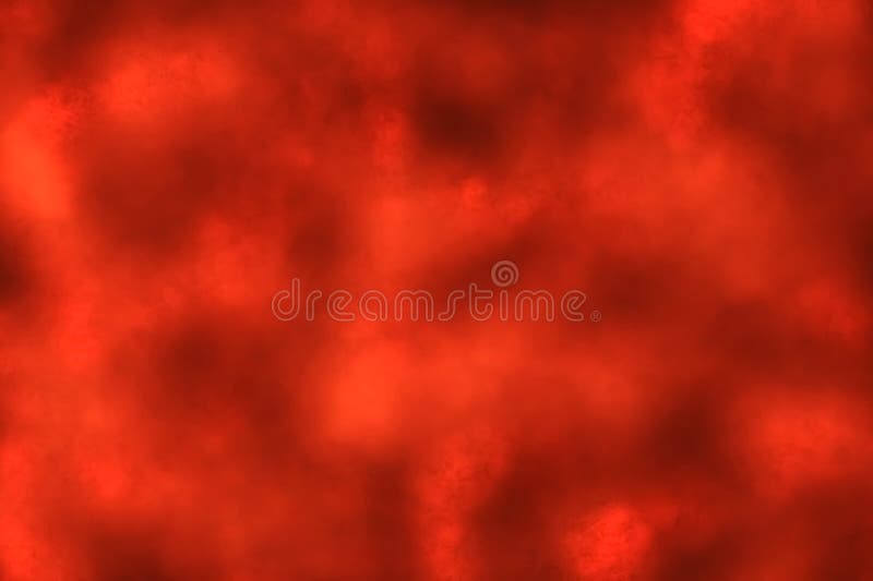 Red Smoke or Explosion with Particles, Digital Drawing Stock ...