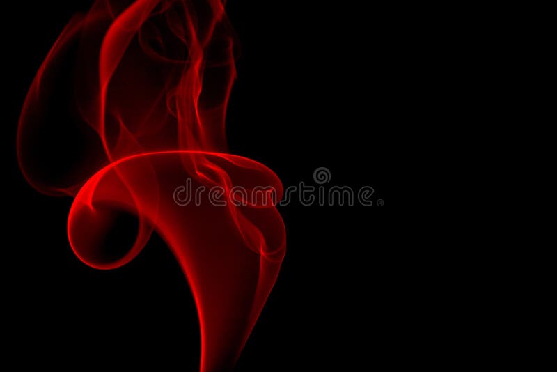 Red smoke flame stock photo. Image of curve, light, effect - 29077274