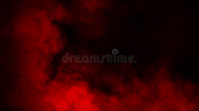 Red Smoke Strean Studio. Abstract Fog Texture Overlays Stock ...