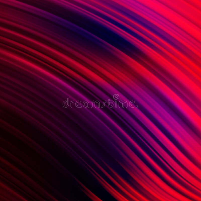 Red Smooth Twist Light Lines. EPS 10 Stock Vector - Illustration of ...