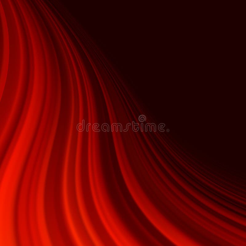Red Smooth Twist Light Lines. EPS 10 Stock Vector - Illustration of ...
