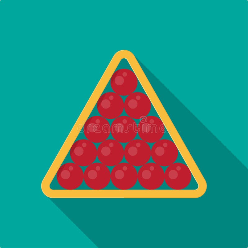 Red Snooker Balls Triangle Stock Illustrations – 279 Red Snooker Balls ...