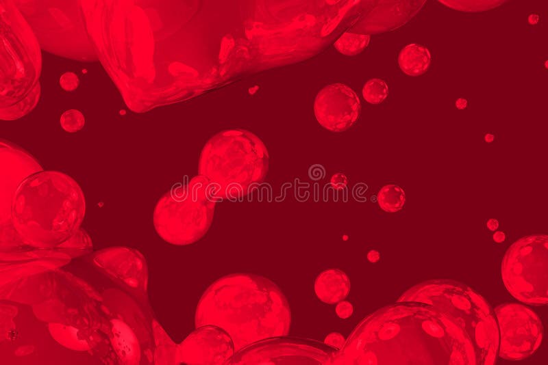 Creative Soft Focus Red Soap Shining Liquid Abstract Gradient ...