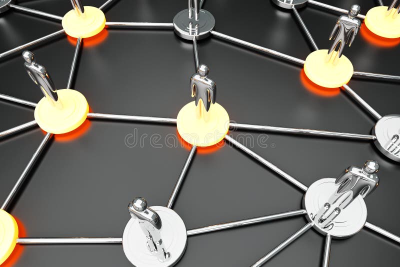 Nodo de red stock de ilustración. Ilustración de esfera - 14144290