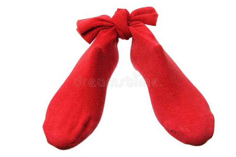Red Socks stock photo. Image of cutout, comfort, life - 27696424