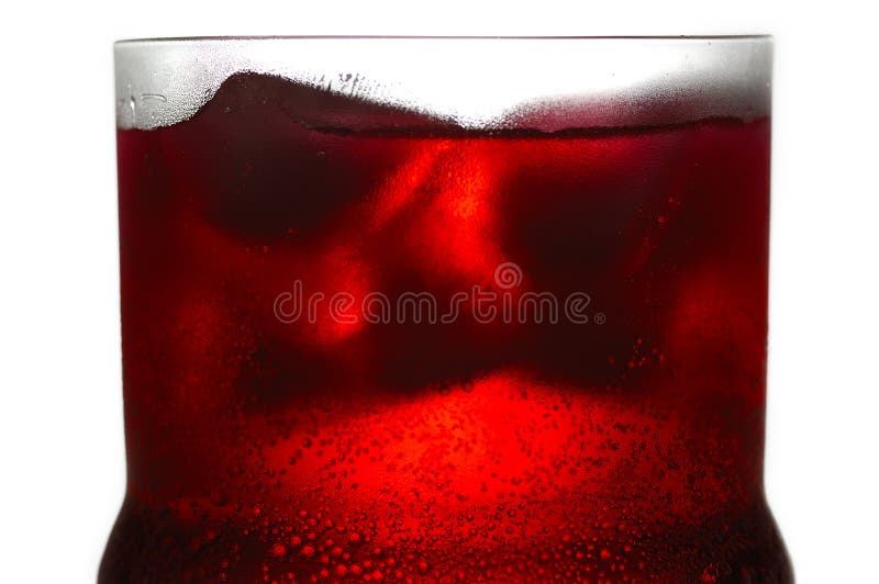 Red Soda Drink stock image. Image of drip, soda, carbonated - 12324995