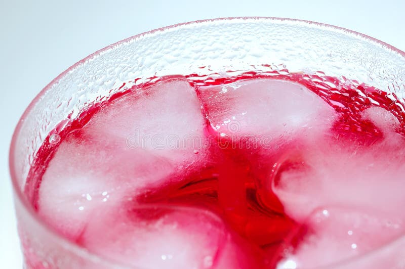 Red Soda Drinks stock image. Image of refreshment, glass - 12266023