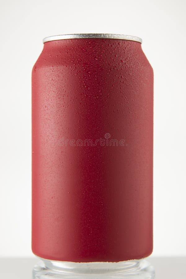 Red soda can stock photo. Image of cola, bubble, fresh - 144961600