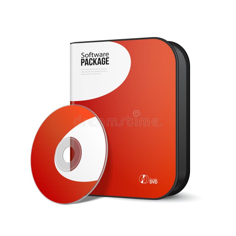 Red Software Box Rounded Corners Stock Illustrations – 10 Red Software ...