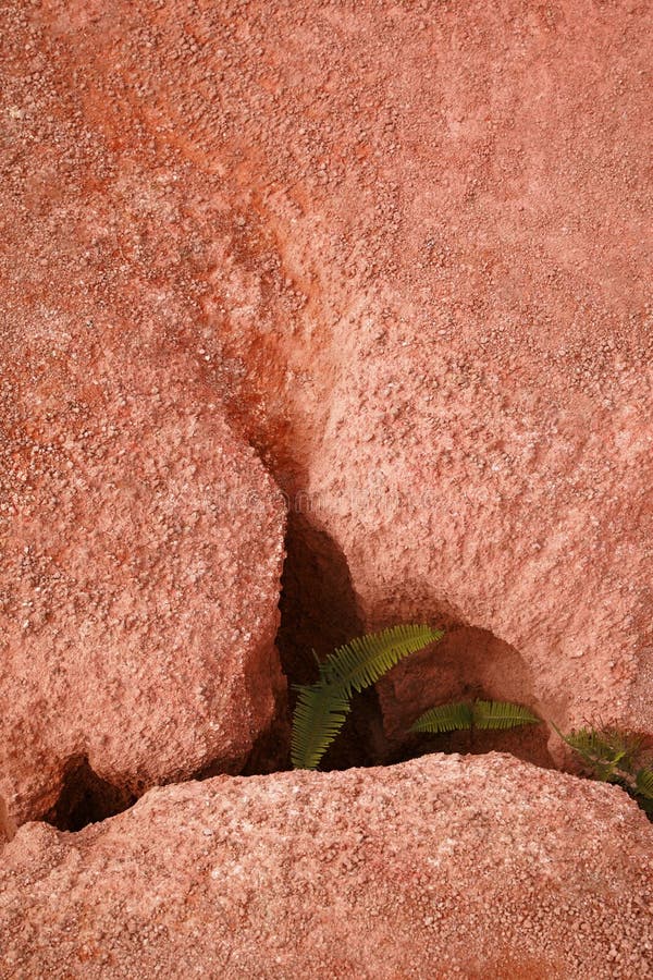 Red Soil in the Desert Mountain Stock Photo - Image of color, future ...