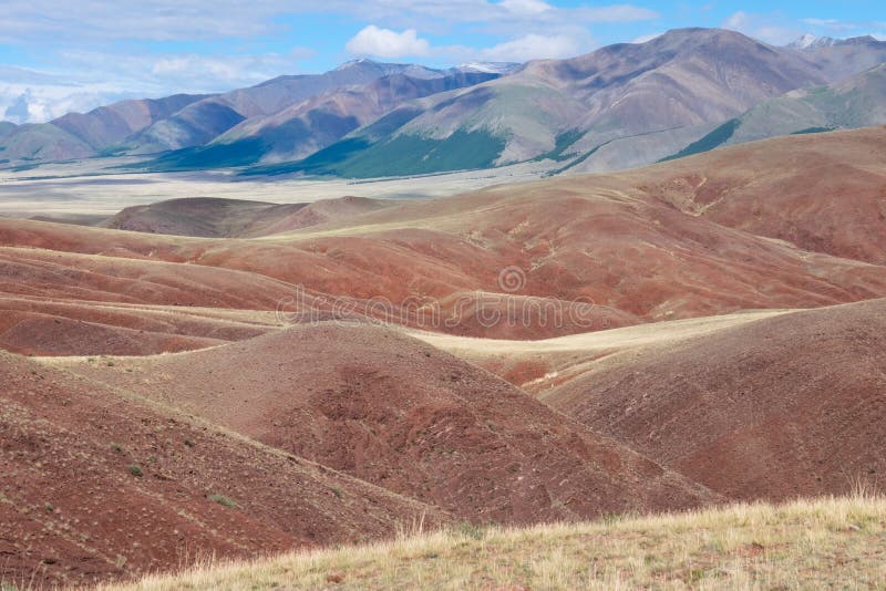 Red soil stock image. Image of desert, steppe, hill - 133355005