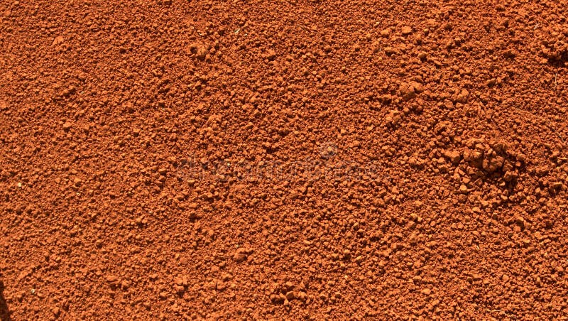 Red soil stock photo. Image of geology, earth, industry - 48927408