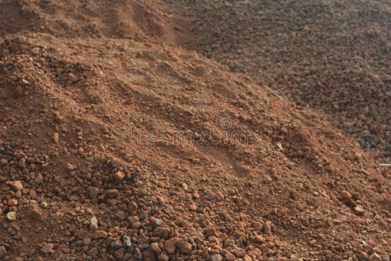 Red soil and rocks stock photo. Image of color, soil - 108612630