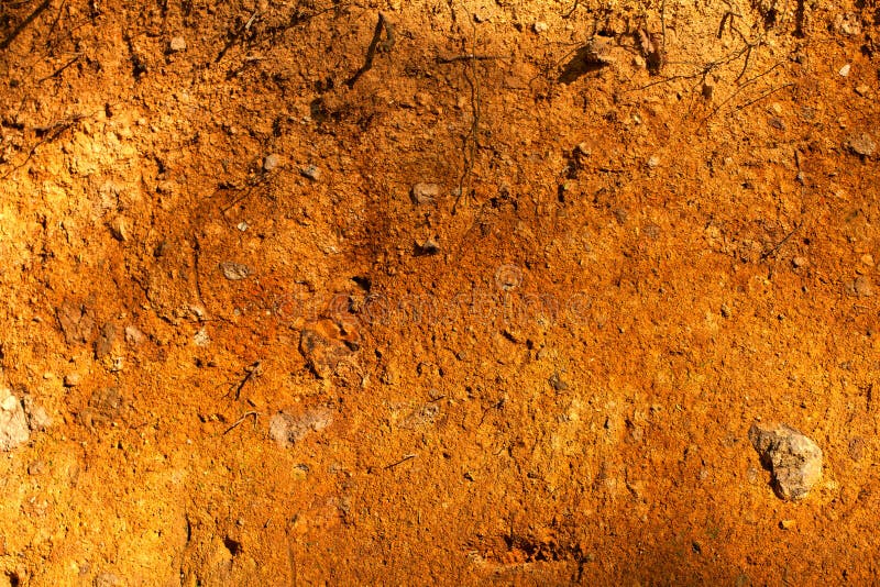 Red Soil Texture stock photo. Image of abstract, closeup - 19588474