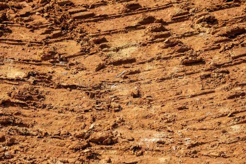 The red soil stock photo. Image of dirt, dust, abstract - 63623232