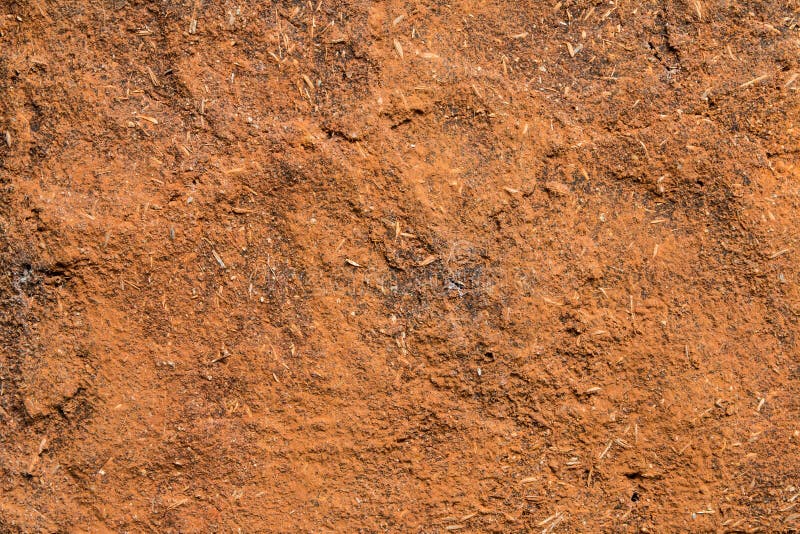 Red soil wall texture stock image. Image of closeup, texture - 50182499