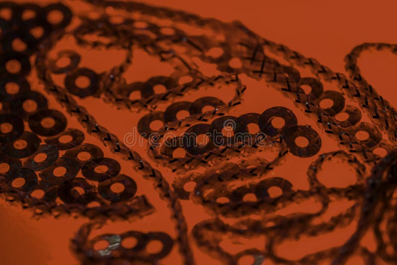 Red Solid Color Background with Light Pattern As Photo Stock Photo ...