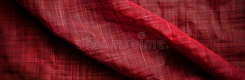 Red Linen Fabric Texture Background - High Resolution Stock ...