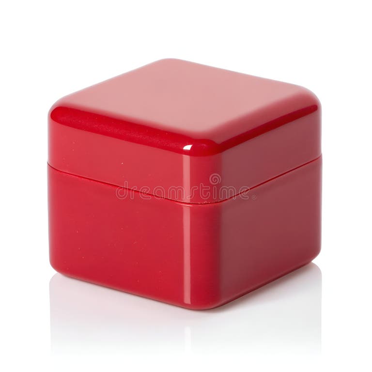 Red Solid Perfume Cube â€ Fragrance Isolated Stock Illustration ...