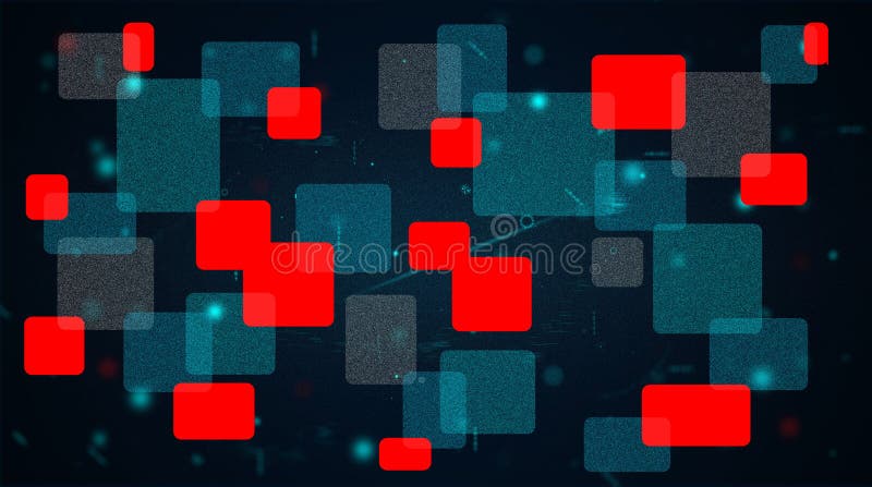 Connecting Squares Background Stock Illustrations – 182 Connecting ...
