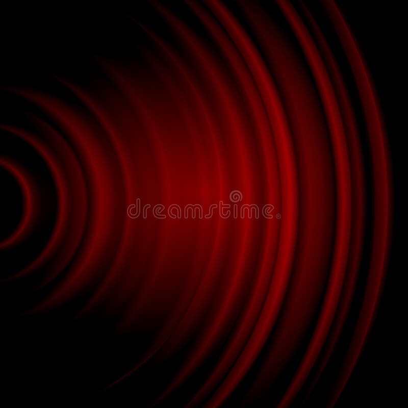 Red Soundwave stock illustration. Illustration of circular - 6188546