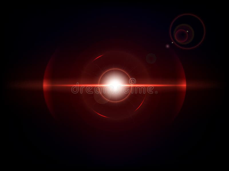 Red Space Explosion, Cosmos Burst Stock Vector - Illustration of planet ...