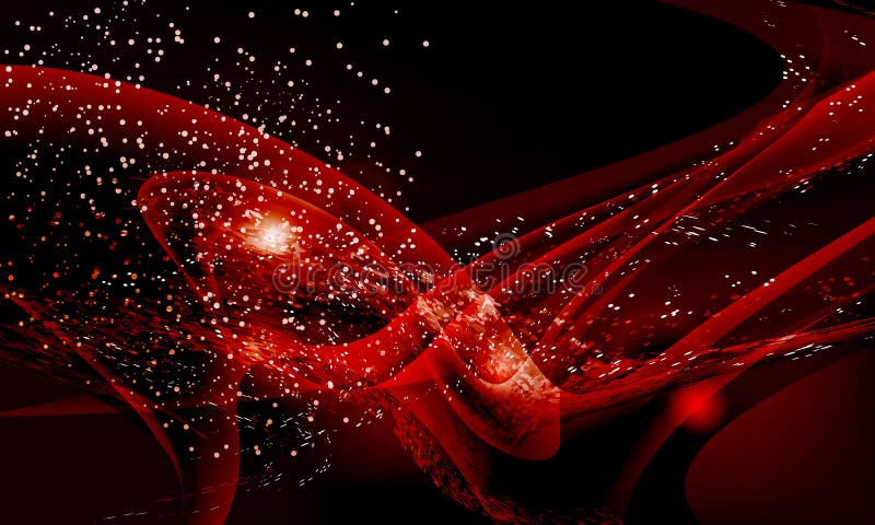 Red space theme stock vector. Illustration of energy - 34477670