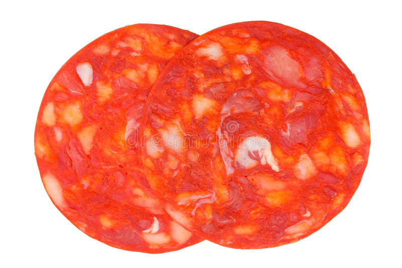 Red spanish chorizo stock photo. Image of meat, peppered - 27775582