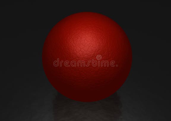 Red sphere stock illustration. Illustration of sphere - 21362869