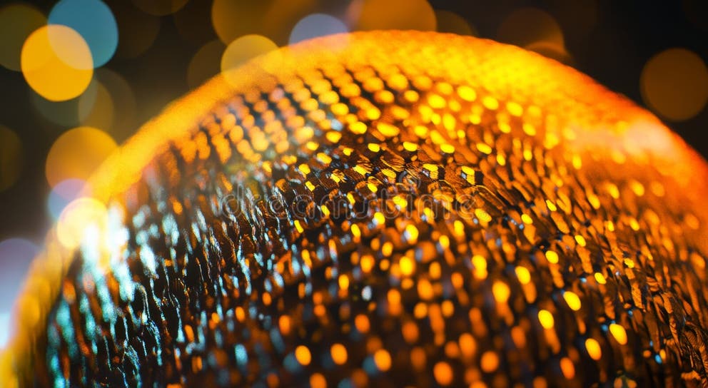 A Red Sphere with Abstract Connecting Lines and a Bokeh Effect Stock Image - Image of datum ...