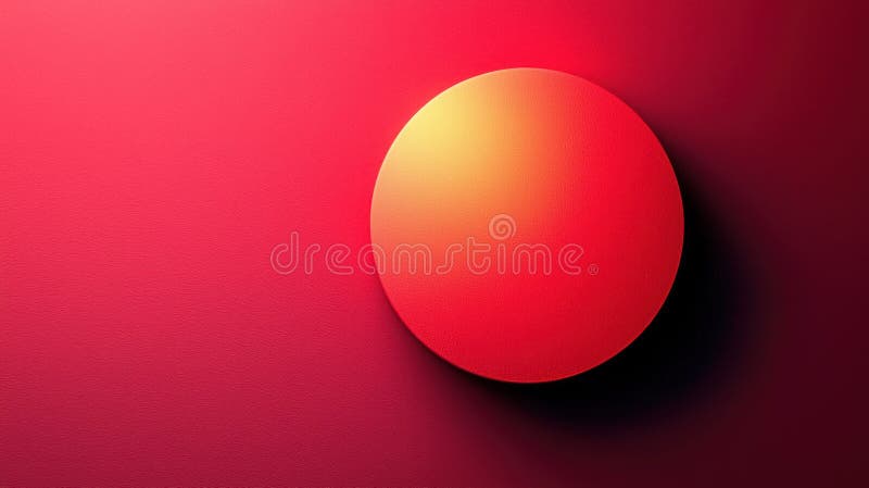 Red Sphere, Gradient, Studio, Background, Mockup Stock Illustration ...