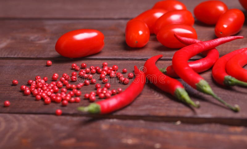 Red spices stock image. Image of backgrounds, ingredient - 46726473