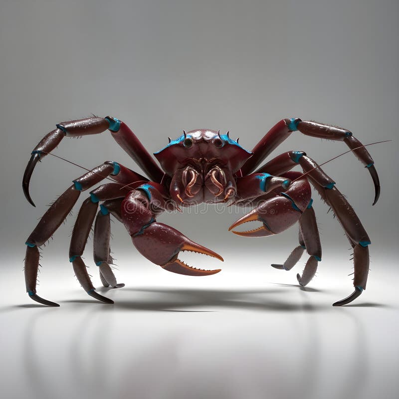 Red Spider Crab stock illustration. Illustration of shellfish - 320603710