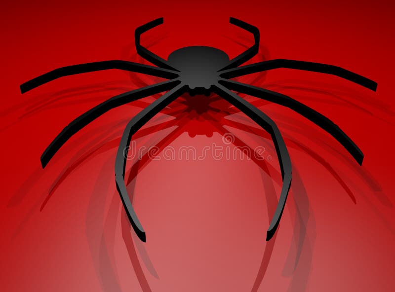 Creative spider design stock vector. Illustration of poison - 27625487