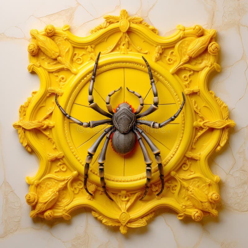 Yellow Spider: a Conceptual Installation of Photorealistic Baroque ...