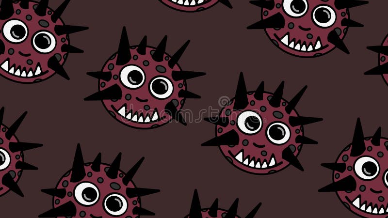 Spiky Ice Monster Sci-fi AI Art Stock Photo - Image of graphic, smile ...