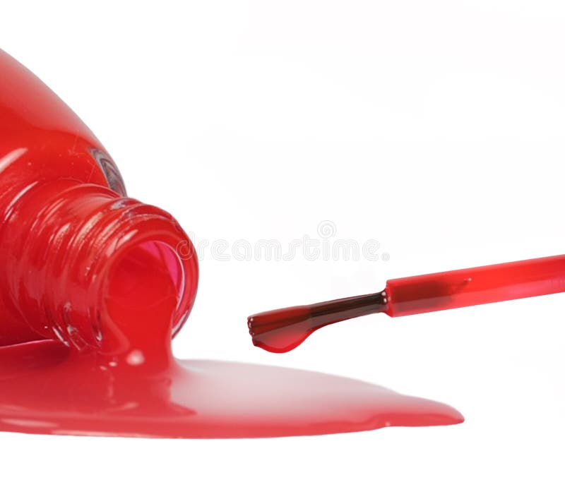 Splashing red paint stock image. Image of bucket, hand - 19172163