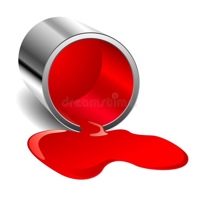 Spilled Paint Stock Illustrations – 6,965 Spilled Paint Stock ...