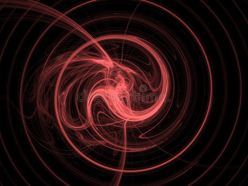 Red Spiral Picture. Image: 18866303