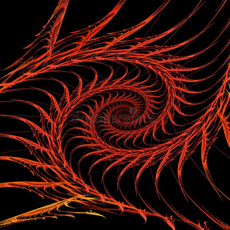 Red Spiral stock illustration. Illustration of computer - 2056374