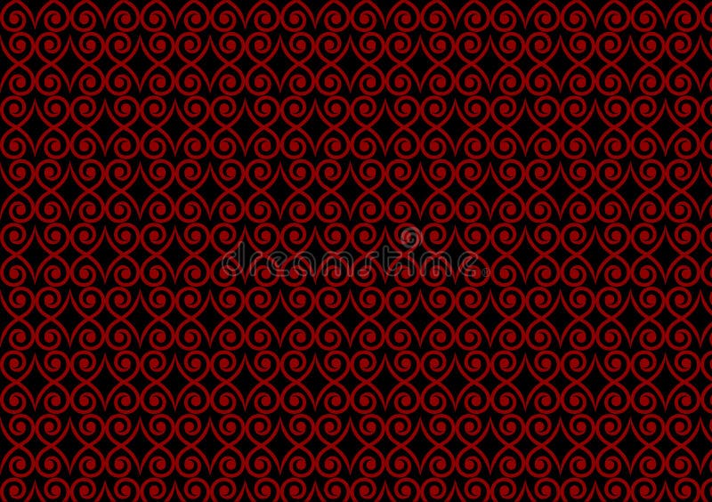 Red Spiral Pattern Wallpaper for Use with Design Layouts Stock ...