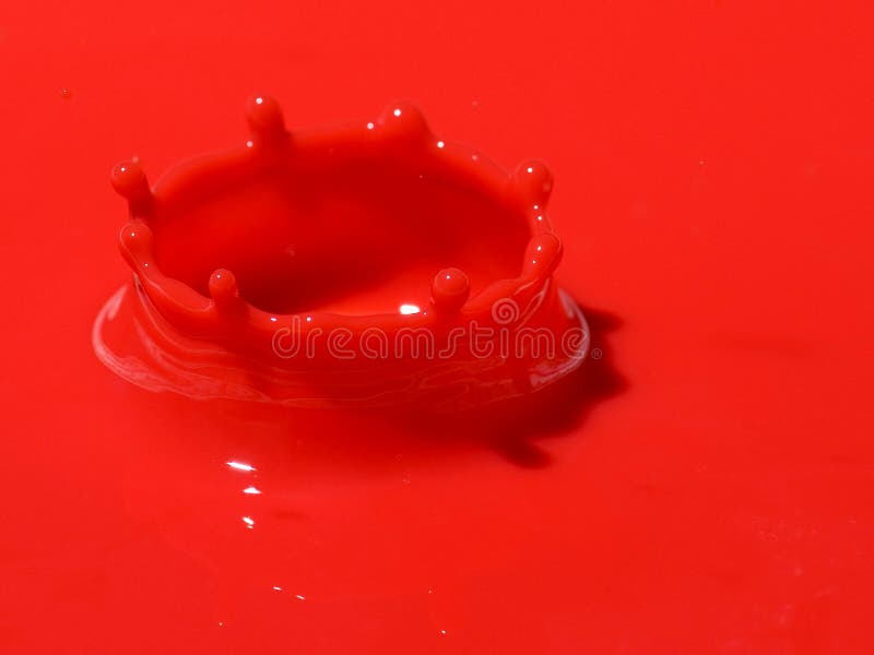 Red Splash stock photo. Image of droplets, liquid, splash - 1553484