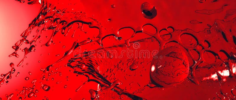 Red splash abstract stock image. Image of abstract, cold - 268965957