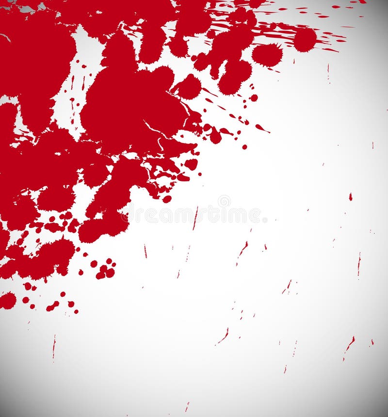 Gunshot Blood Splatter Background Stock Vector - Illustration of damage ...