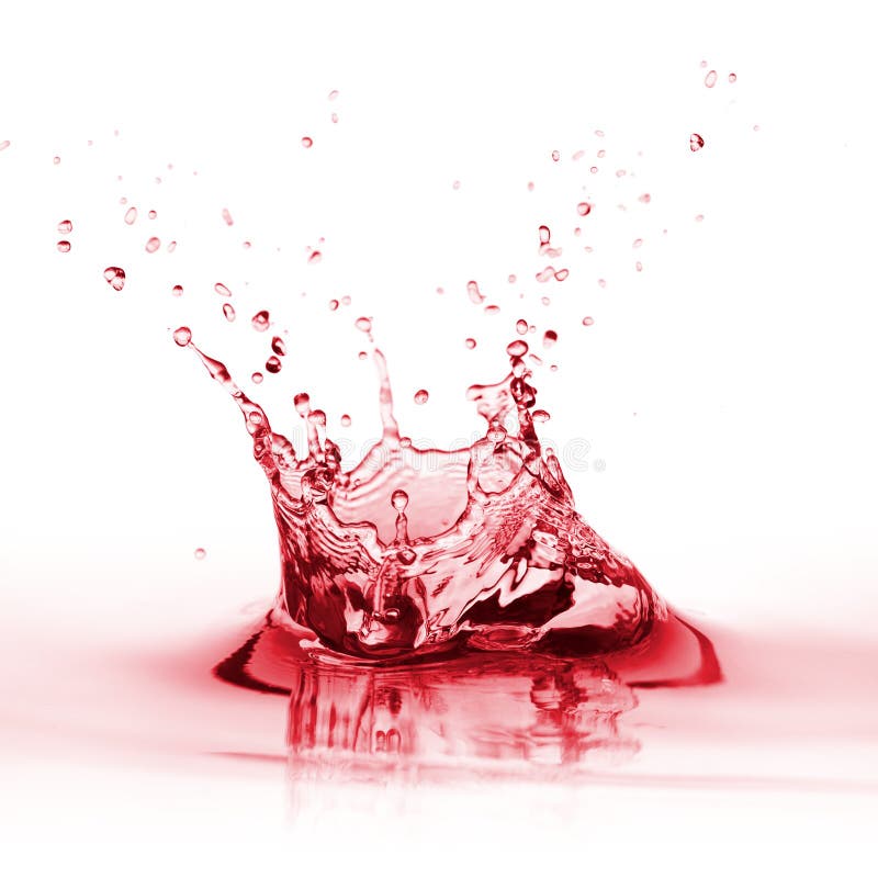 Red splash on a white stock image. Image of liquid, celebration - 118320067