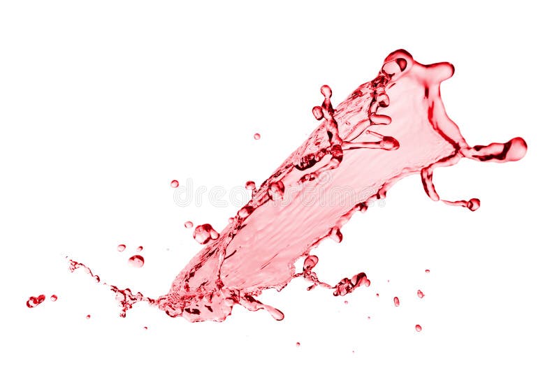 Red splash on a white stock image. Image of liquid, celebration - 118320067