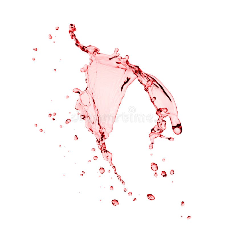 Red splash on a white stock photo. Image of motion, juice - 118320022
