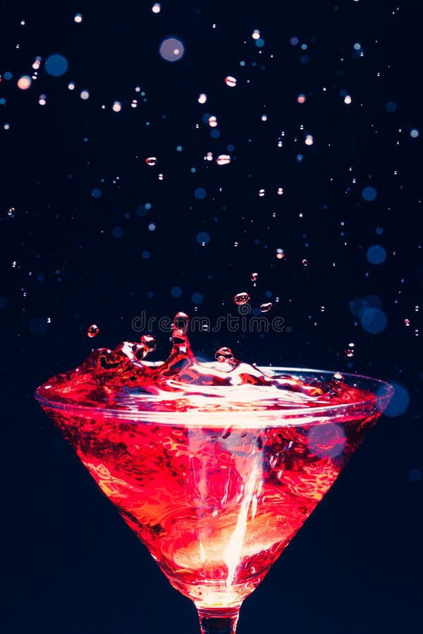 Splashing alcohol stock image. Image of alcoholic, cool - 14145039